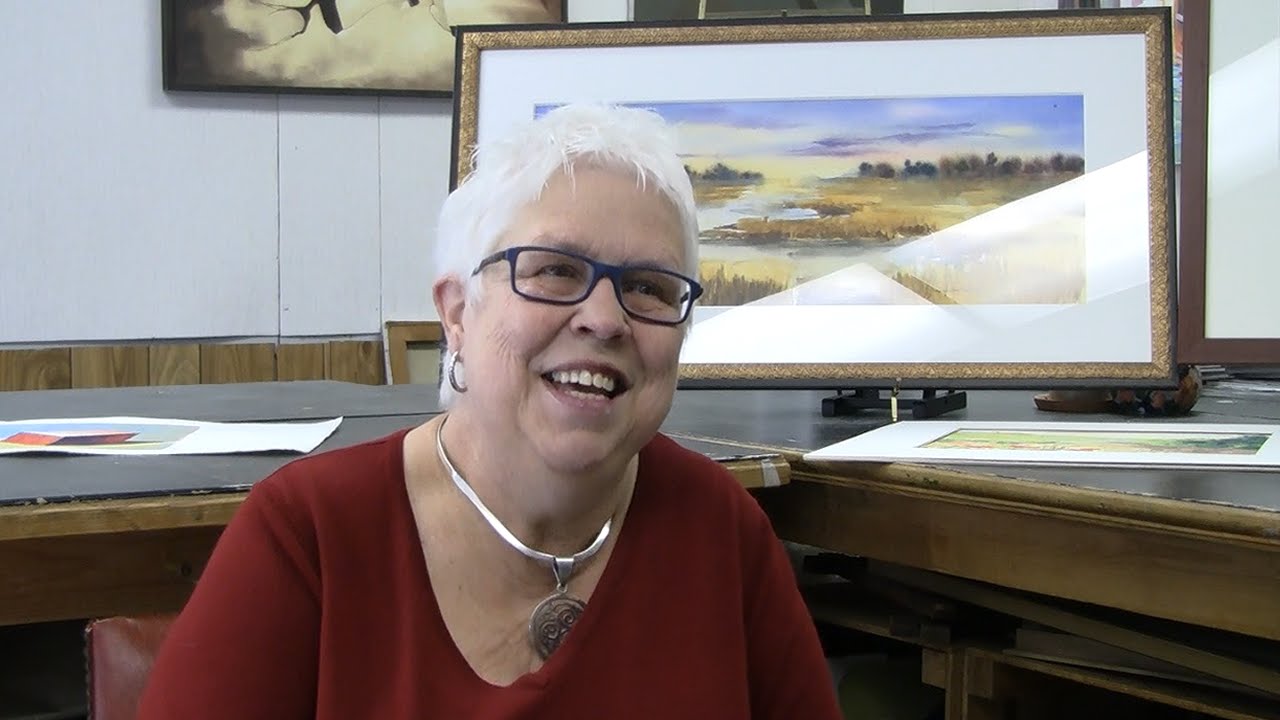Nancy Thompson - Painter - YouTube