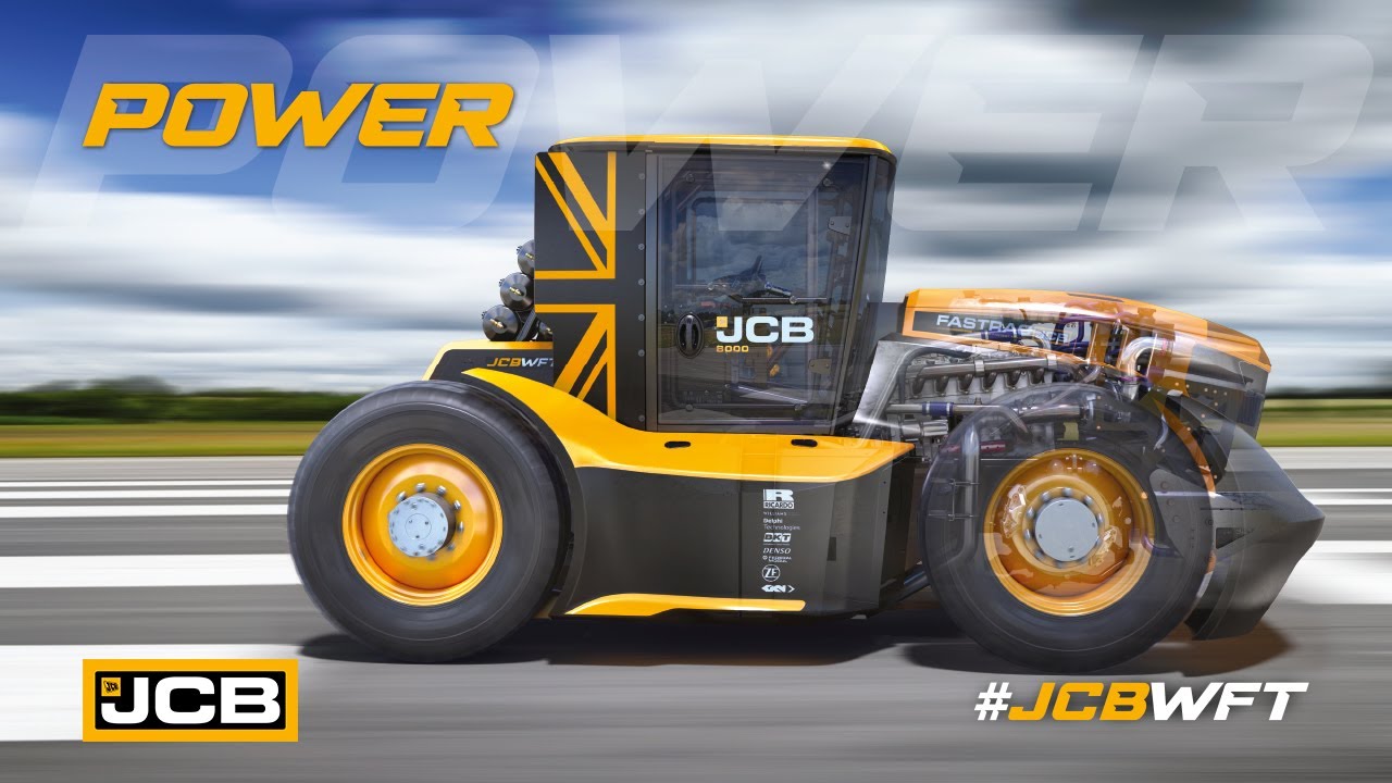 Power - JCB WFT Fastrac, the World's Fastest Tractor - YouTube