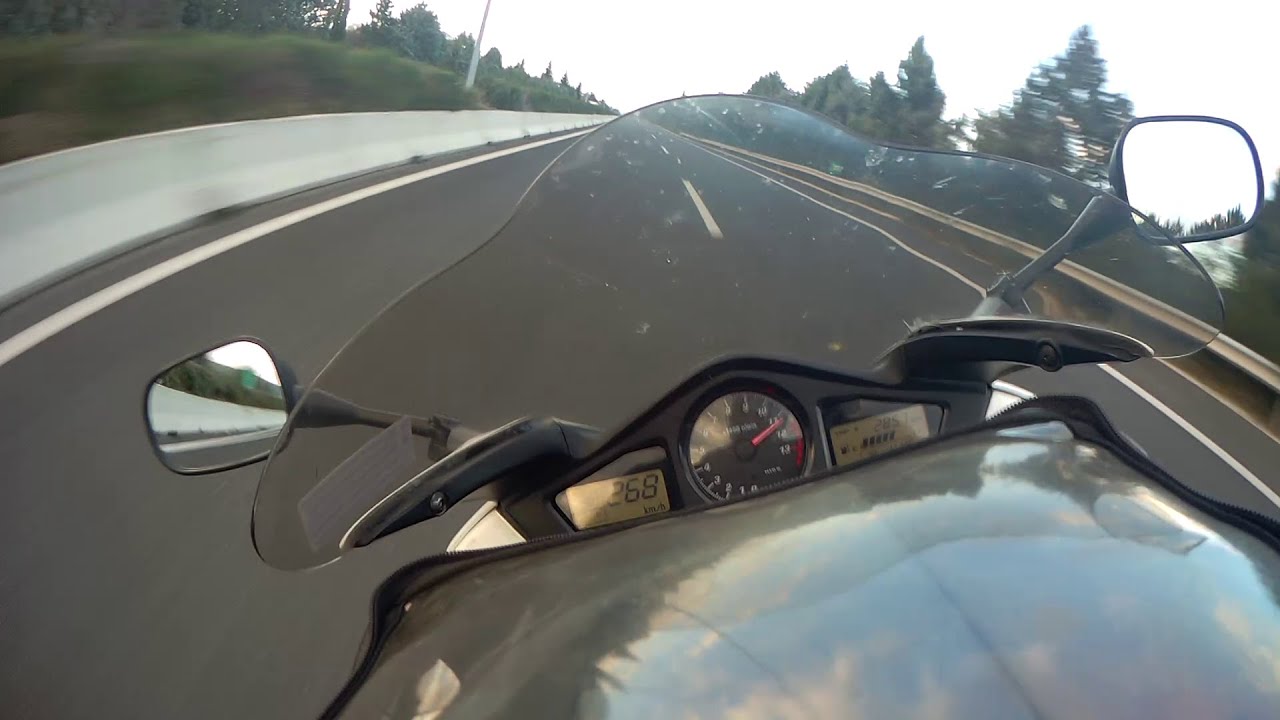 top speed vfr 800 vtec - YouTube
