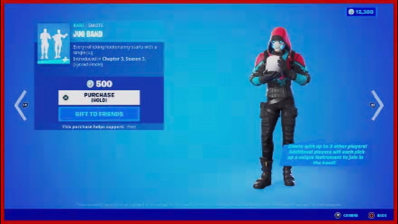 Fortnite item shop NEW JUG BAND EMOTE + GOALBOUND & FEARLESS FAIRWAY ...