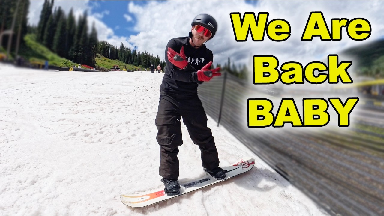 Finally Snowboarding at 100% After Crazy Slam - YouTube