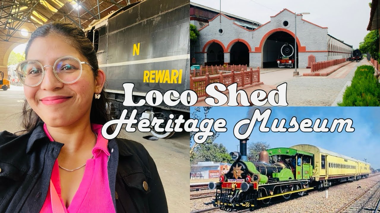 Rewari Loco Shed Museum Vlog | Stream Engine Heritage | #haryana # ...