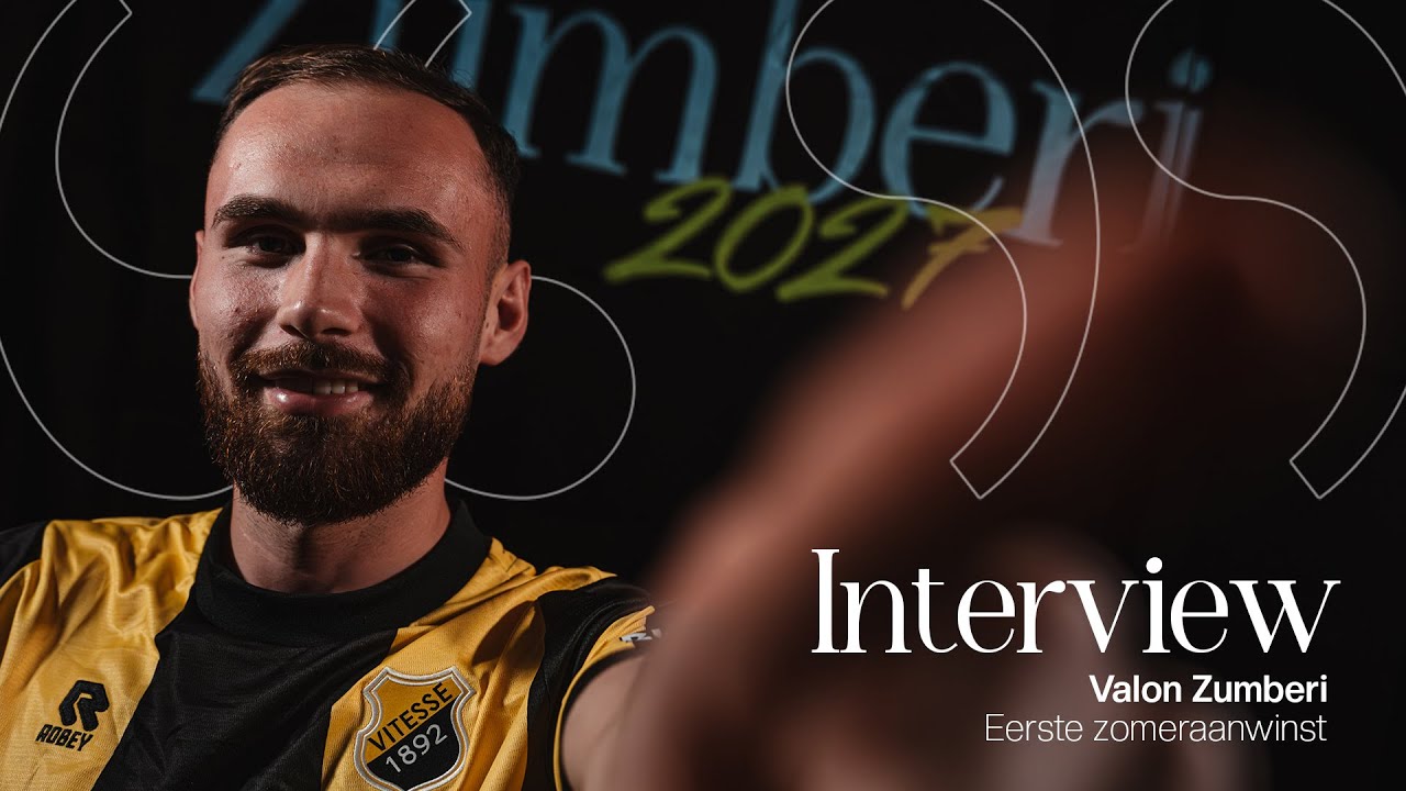 INTERVIEW | Valon Zumberi eerste zomeraanwinst Vitesse 🤝 - YouTube