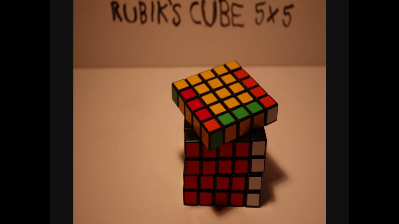 Rubiks Cube 5x5 Stop Motion - YouTube