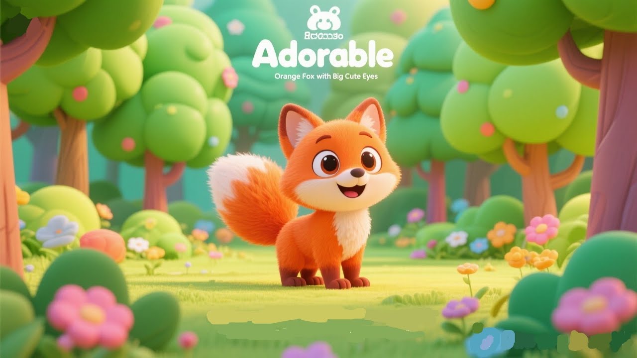Fox Song for Kids – Cute & Fun Animal Nursery Rhyme - YouTube