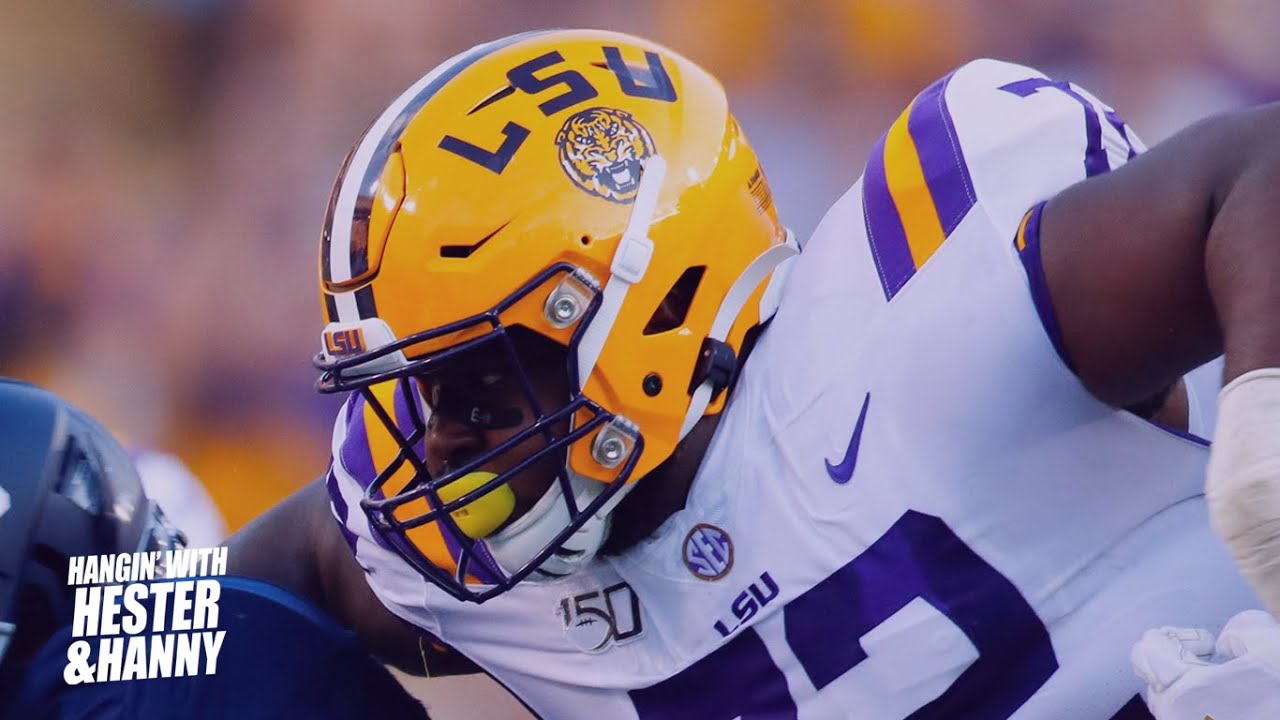 LSU has BIG expectations for Tyler Shelvin in 2020 - YouTube