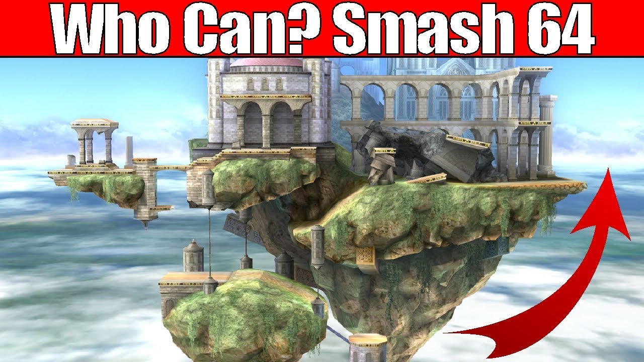 (Super Smash Bros N64) Who Can Make The Hyrule Temple Jump? - Map Mod ...