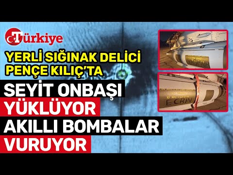Pençe Kılıç'ta Boy Gösterdiler: İşte Türkiye'nin Yerli Sığınak Delici Bombaları (NEB mühimmatları)