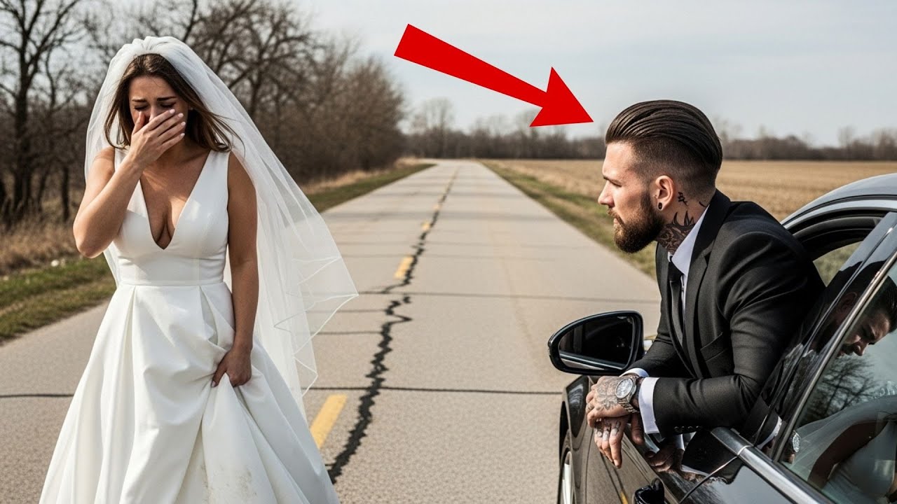 Mafia Boss Stops to Help a Bride in Tears — Not Knowing She’s Fleeing a ...