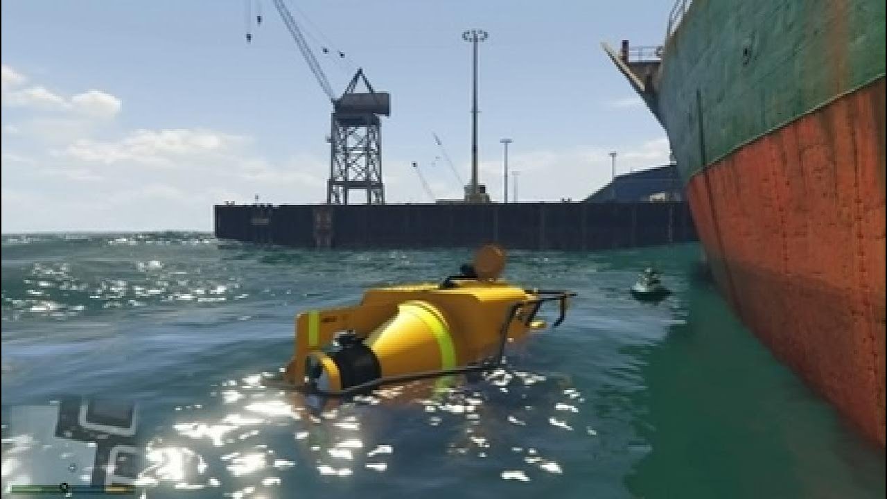 GTA 5 - Mission #26 - Minisub - YouTube