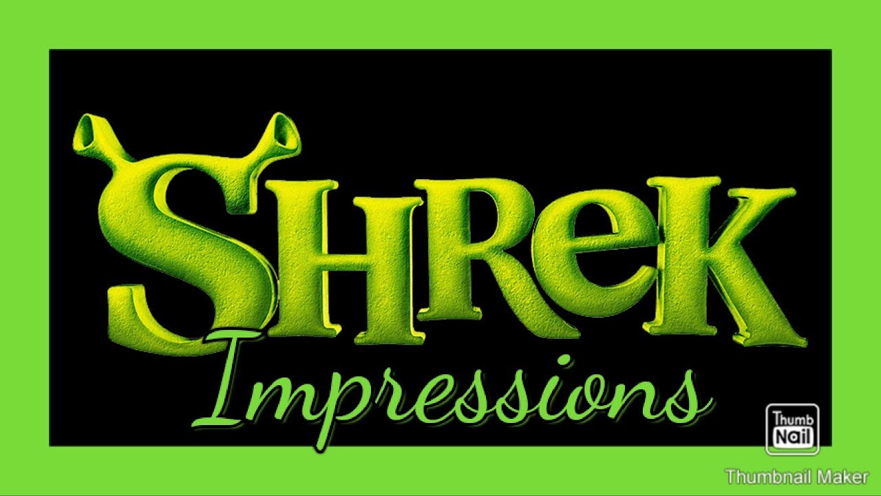 Shrek Impressions - YouTube