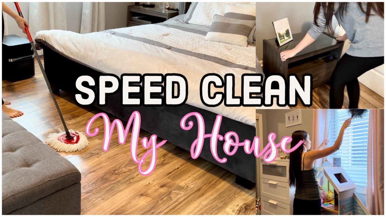 🥵Ultimate Speed Clean With Me | Clean My House With Me | Cleaning ...