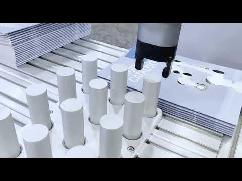Han‘s Robot Application - CNC loading and unloading - YouTube