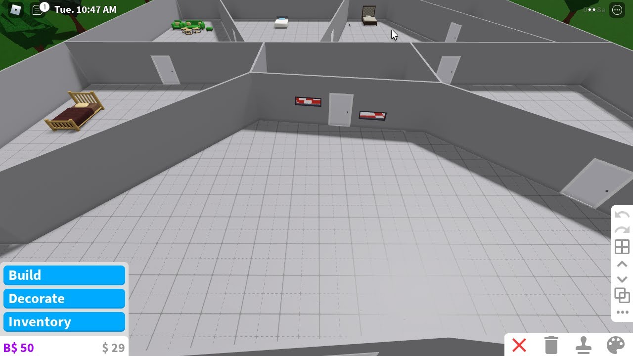 building my blox burg house in roblox (Part 1 ) - YouTube
