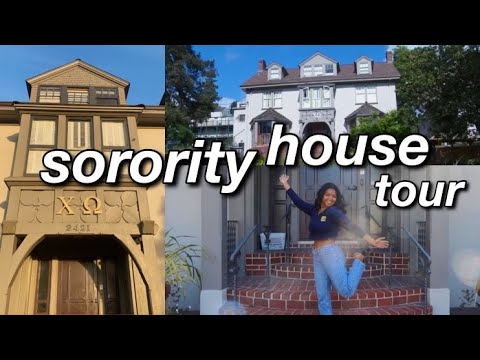 SORORITY HOUSE TOUR UC Berkeley Chi Omega - YouTube