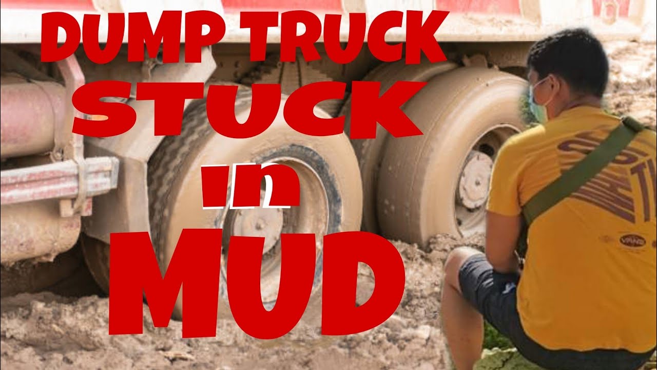 Howo Truck 10Wheeler Dumptruck Stuck in Mud - YouTube