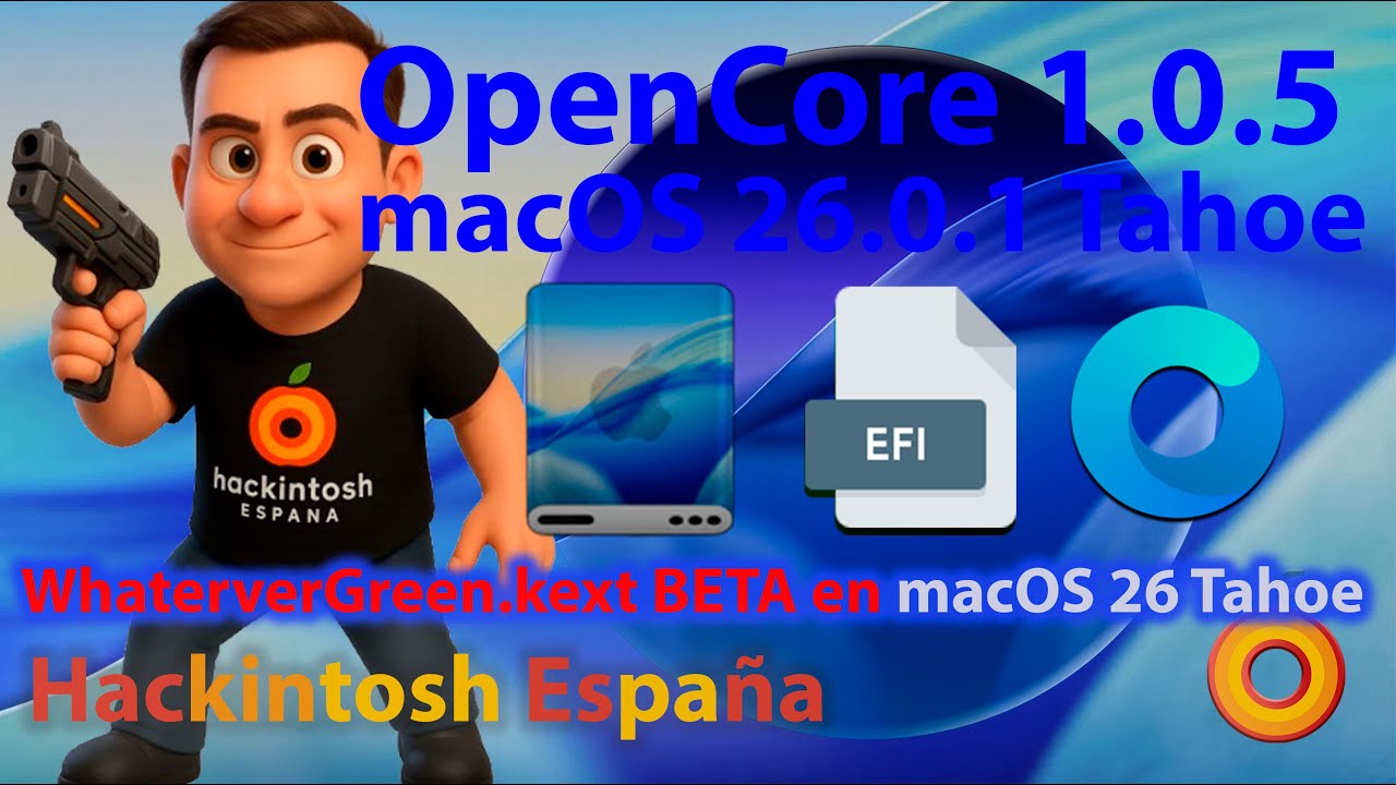 Hackintosh España. macOS 26.0.1 Tahoe. - YouTube