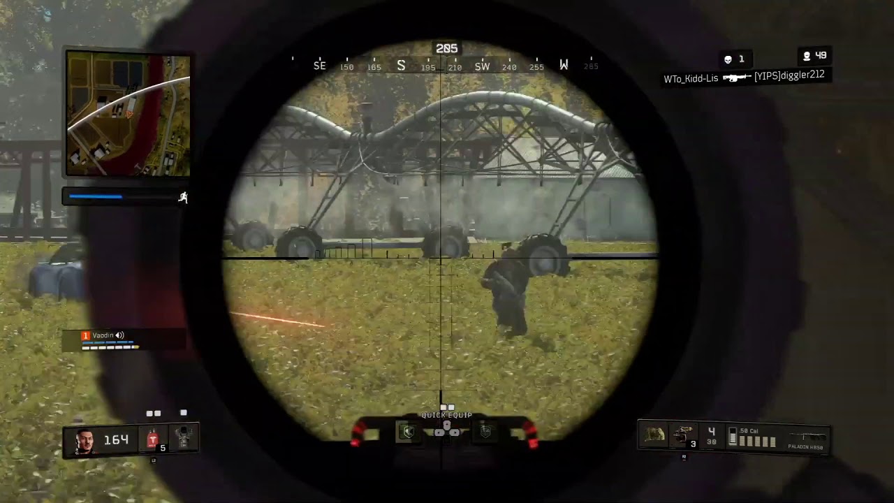 COD BO4 Blackout Paladin snap headshot - YouTube