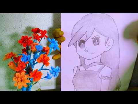 How to Draw Riruru from Doraemon/how to draw riruru & pippo With pencil ...