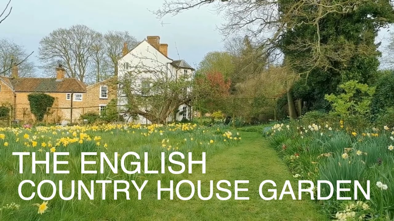 An English Country House Garden Tour - YouTube