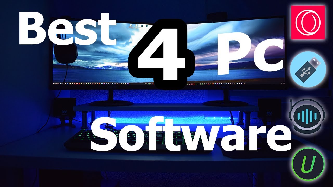 Top 4 Best PC Software for PC IN Tamil |Tech | Magesh S - YouTube