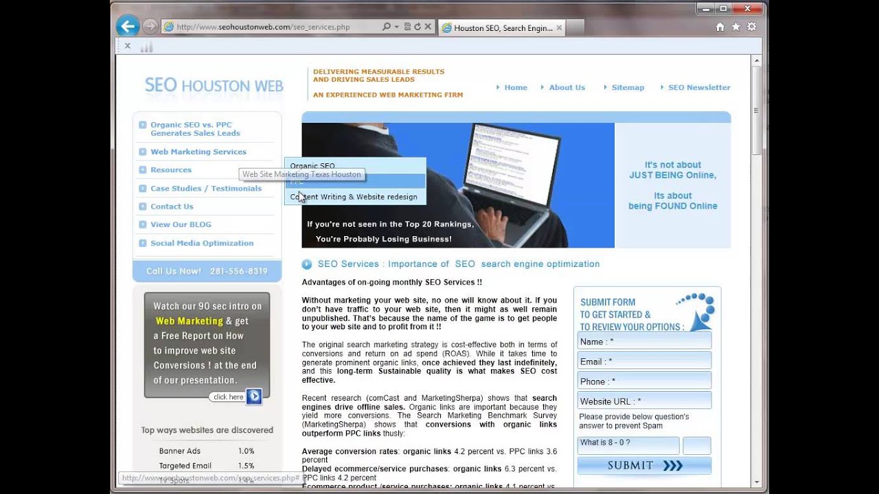 SEO Houston . B2B Marketing Texas .Search Engine Optimization .Organic ...