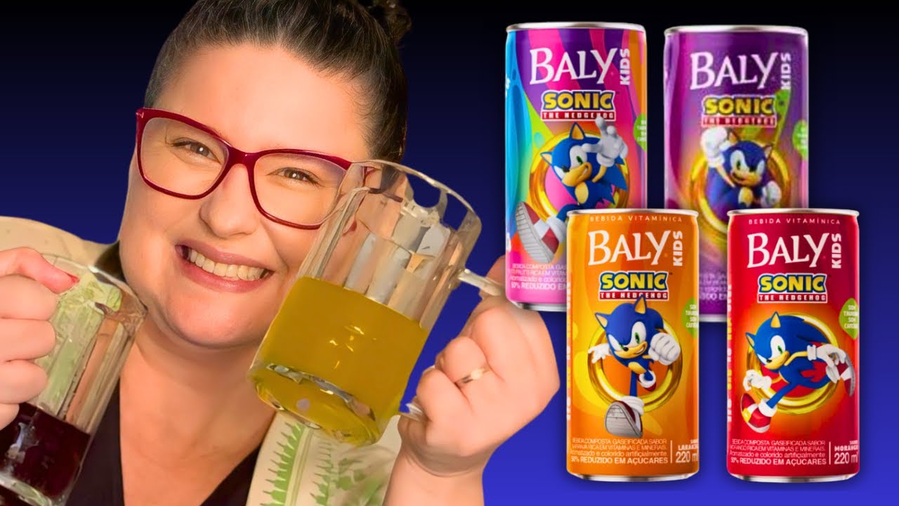 Energético pra Criança? Baly Kids Sonic! - YouTube