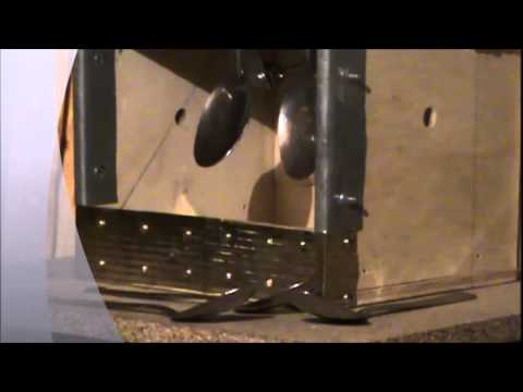 Cible automatique, tir ( essai avec plomb ) - YouTube