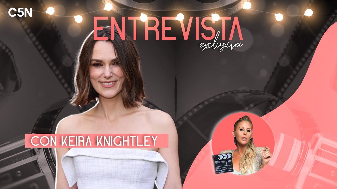 BARBIE SIMONS en EXCLUSIVA con KEIRA KNIGHTLEY - YouTube