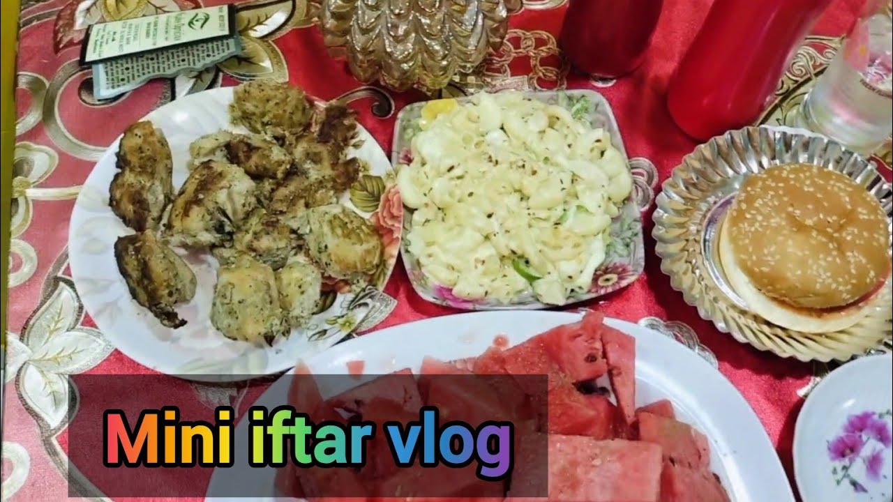 Mini iftar vlog | chicken recipe | Quick and tasty iftar recipe ...