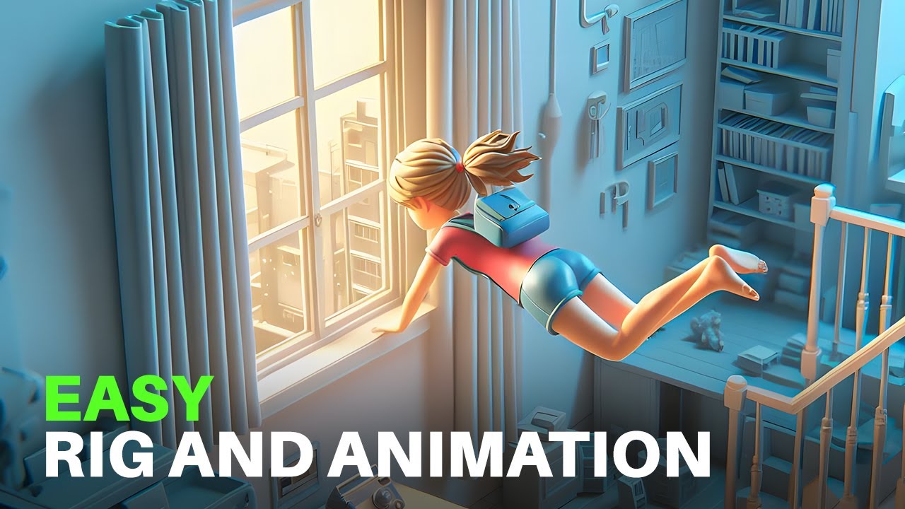 Rig and Animate your Character in Blender Tutorial - YouTube