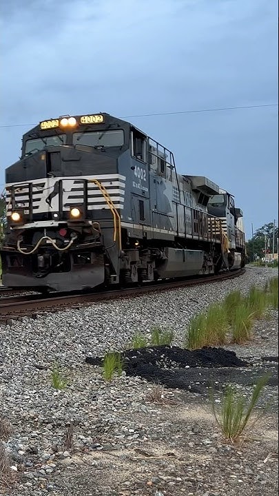 NS 4002 With it’s Amazing P5 horn #csx #train #railway #shorts - YouTube