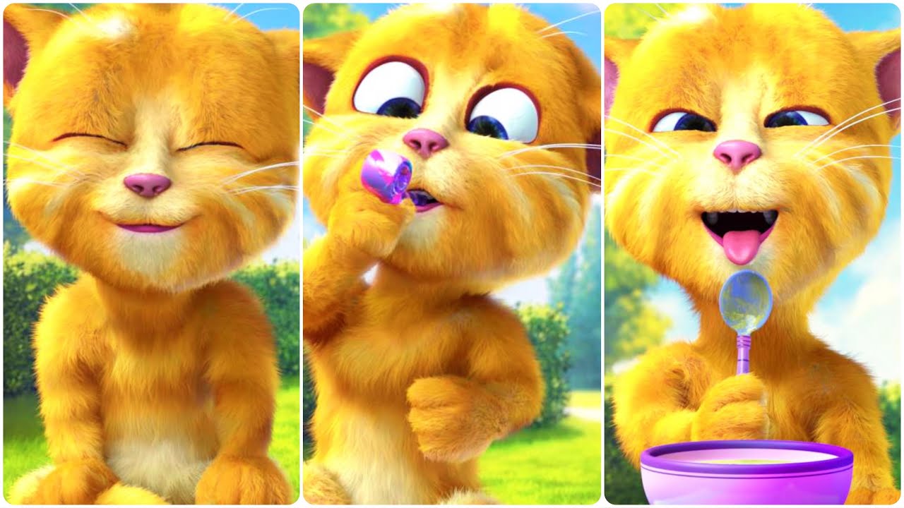 How to Laugh My Talking Tom funny moments - YouTube