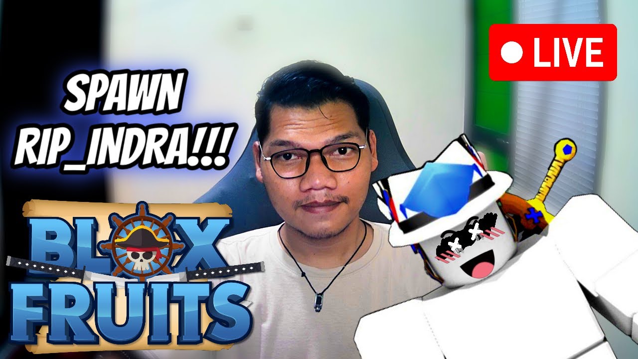 LIVE!! SAATNYA SPAWN RIP_INDRA | GAME BLOX FRUITS #shorts - YouTube