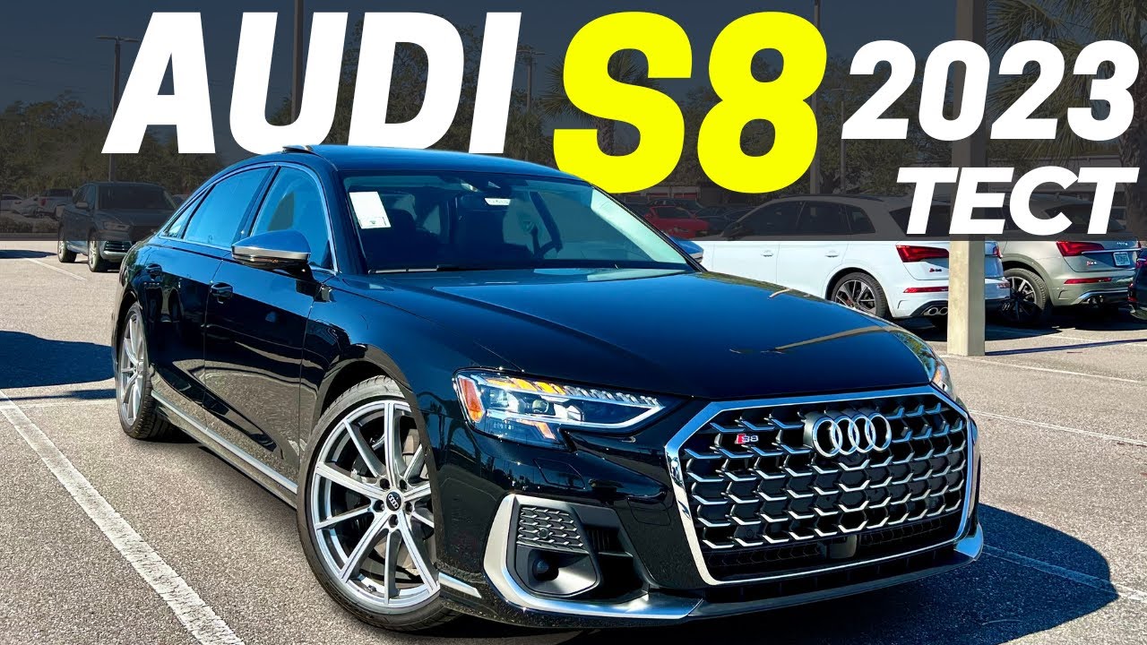 Новая Audi S8 2023. Тест-драйв и полный обзор Ауди S8 D5 - YouTube