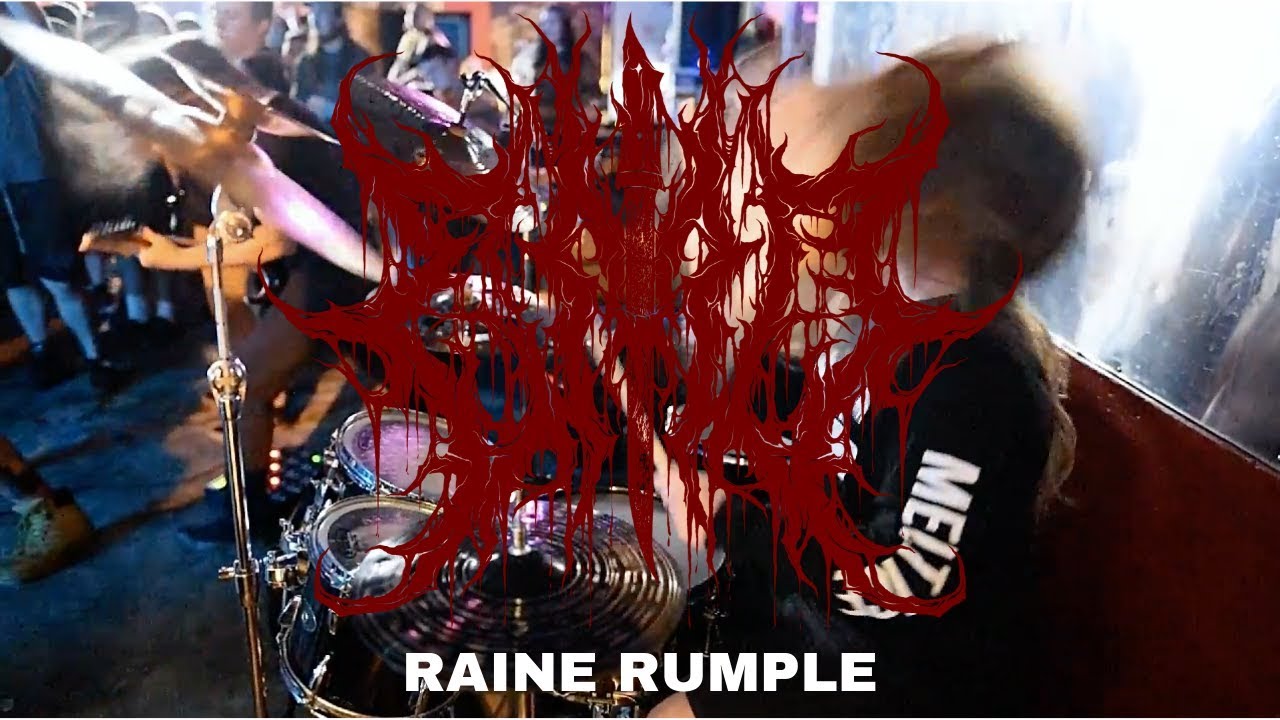 Everyone Must Die - Rest In Piss (Raine Rumple) [Drum Cam] - YouTube