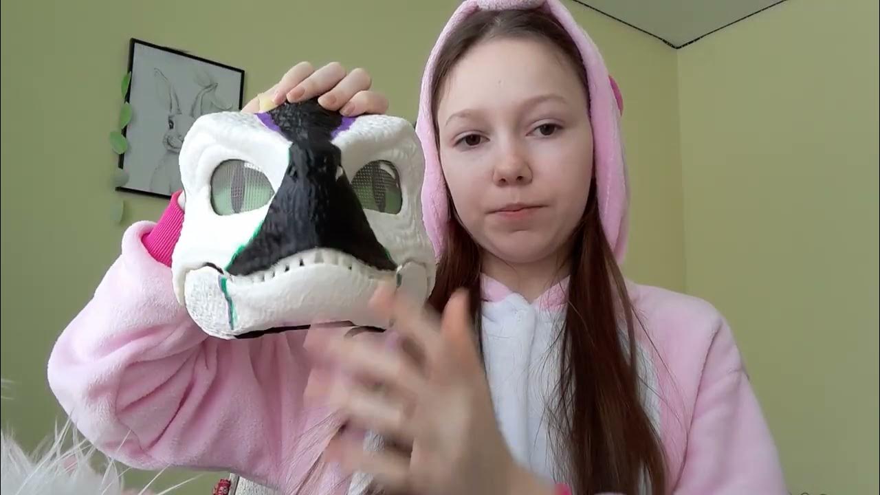 Обзор на маску раптора🦖 - YouTube
