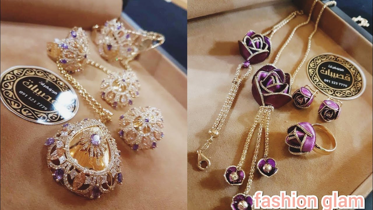 gorgeous & new styles of diamonds necklace 2019 - YouTube