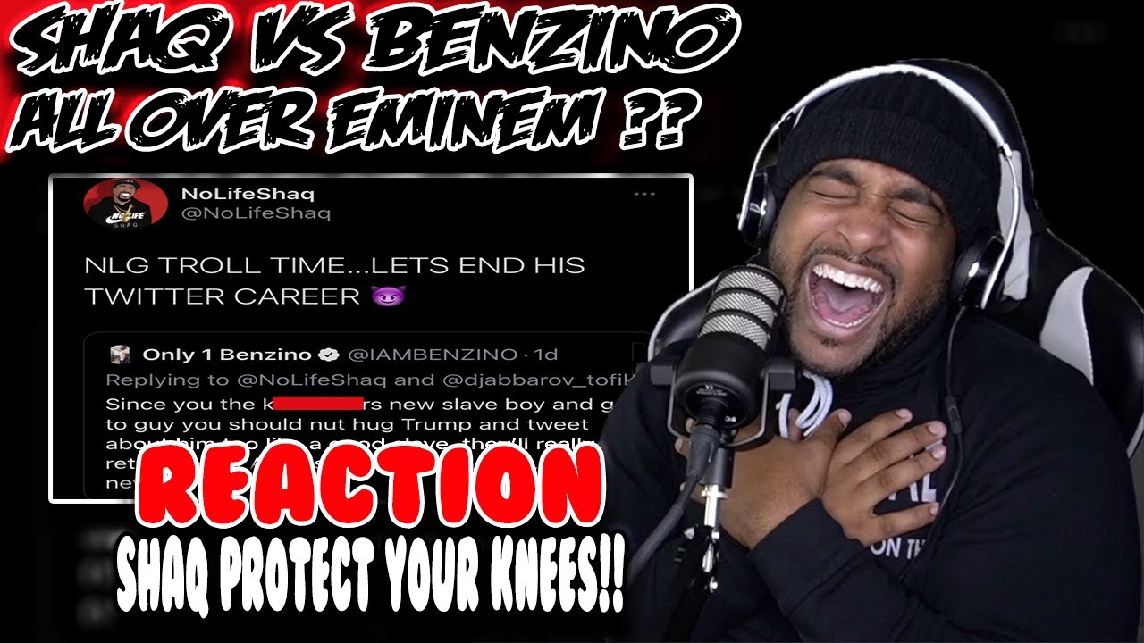 Eminem Started A WAR!!!! ( NolifeShaq vs Benzino ) | Reaction - YouTube