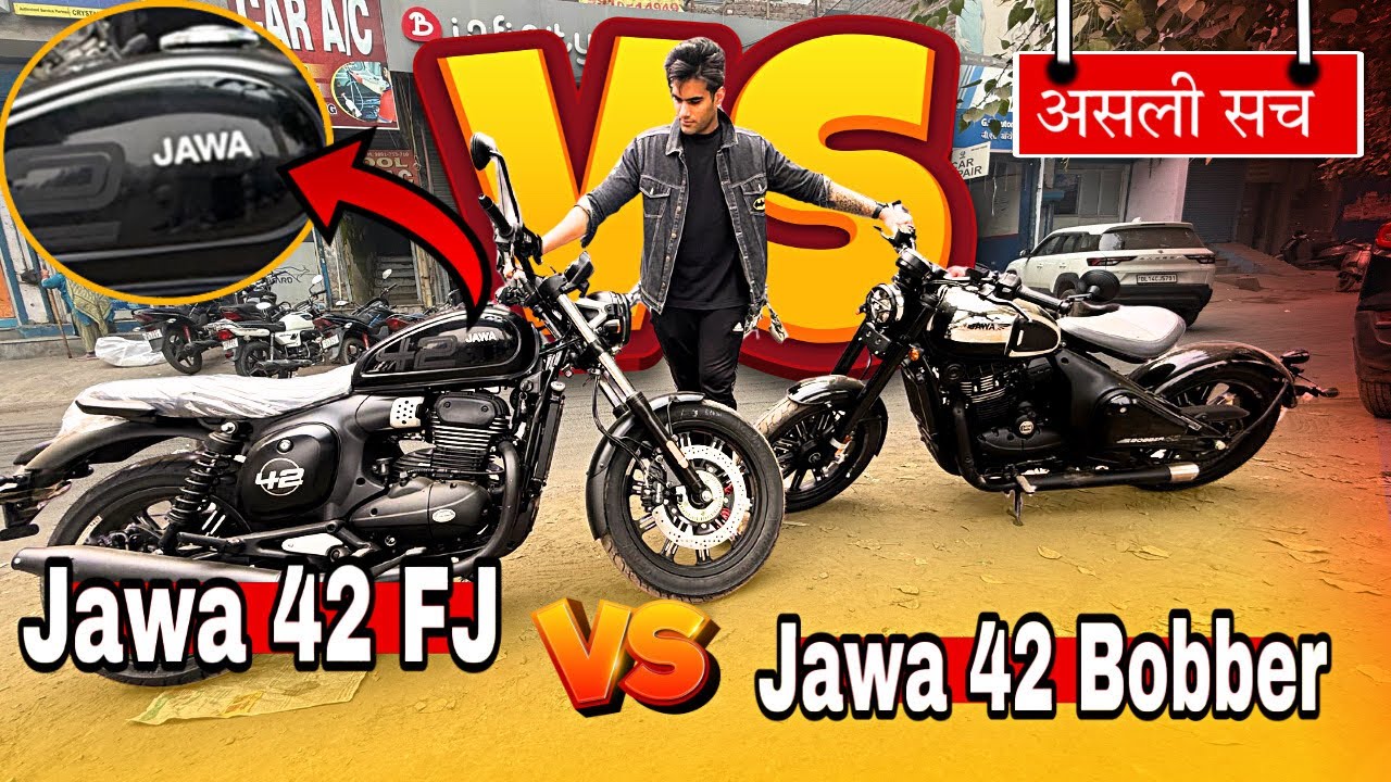 JAWA 42 FJ VS JAWA 42 BOBBER In Depth Comparison || #jawa #jawa42bobber ...