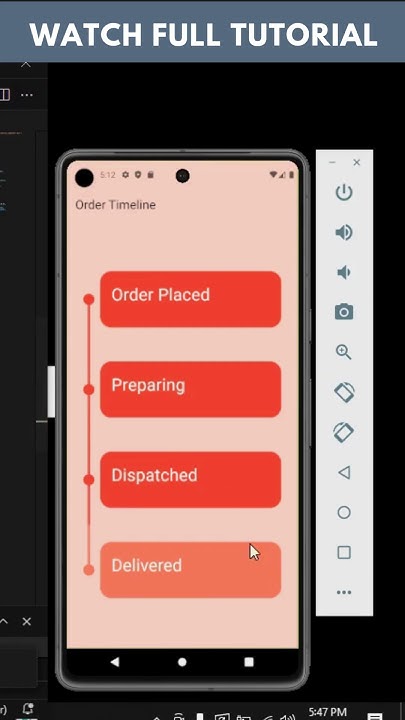 Timeline View in Flutter is Easy | Widget of the week #flutter #shorts #short - YouTube