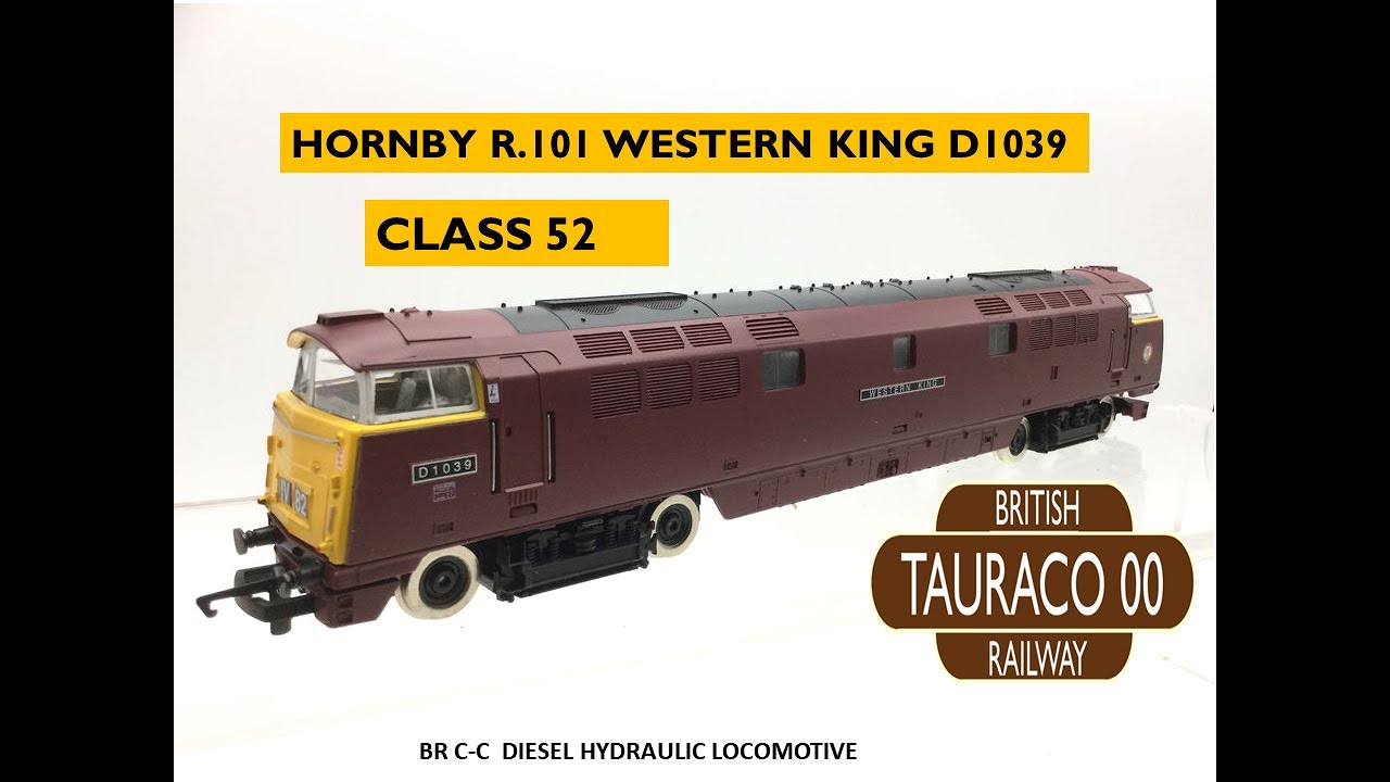BR WESTERN KING CLASS 52, C0-C0 HYDRAULIC DIESEL LOCOMOTIVE, HORNBY R ...