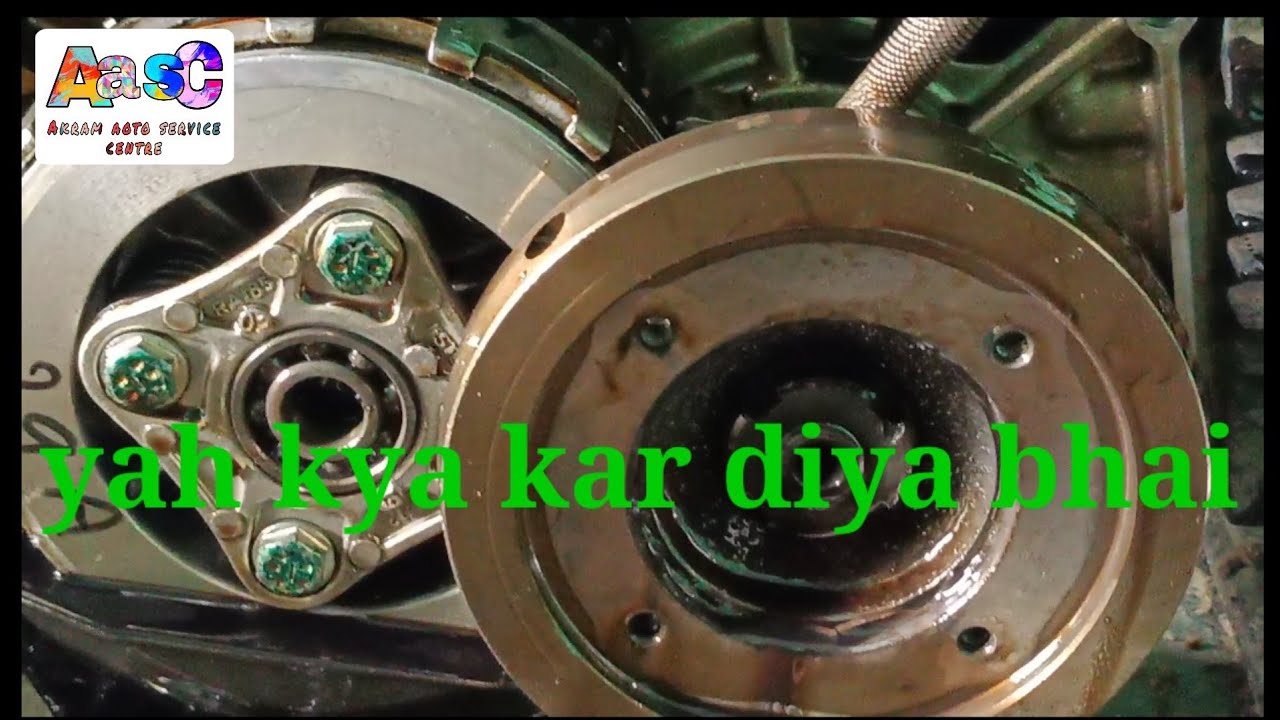 Hero HF deluxe gear shifting problem solve - YouTube