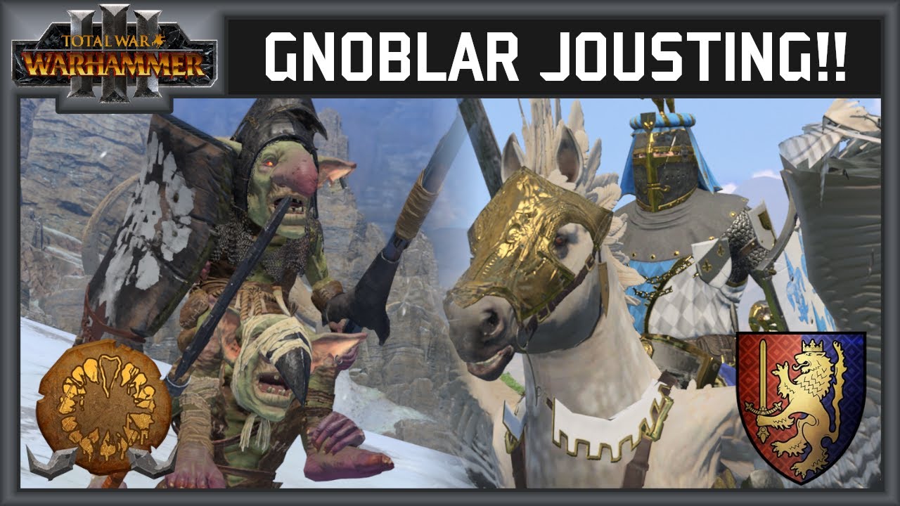 GLORIOUS PIGGYBACK KNIGHTS! #omensofdestruction - Ogres vs Bretonnia ...