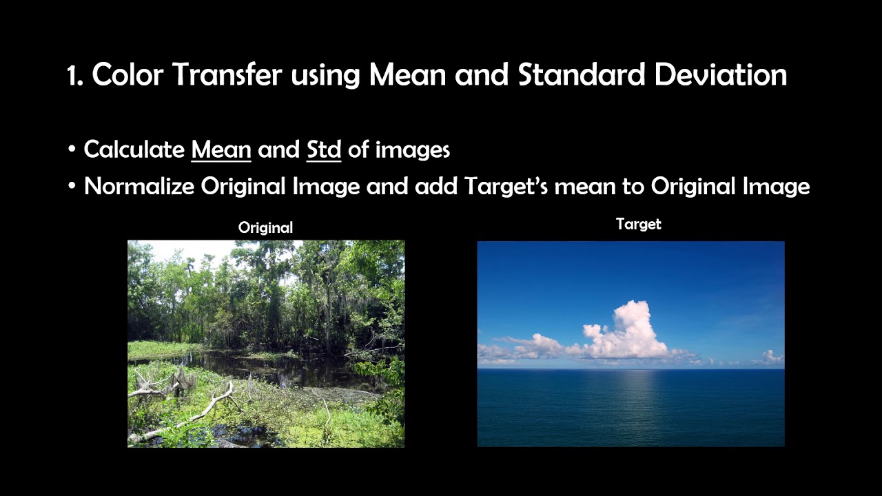 Ip Hei Man - Color Transfer Between Images - YouTube