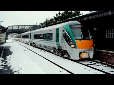 SNOW at ATHENRY STATION, 01 March 2018 - YouTube