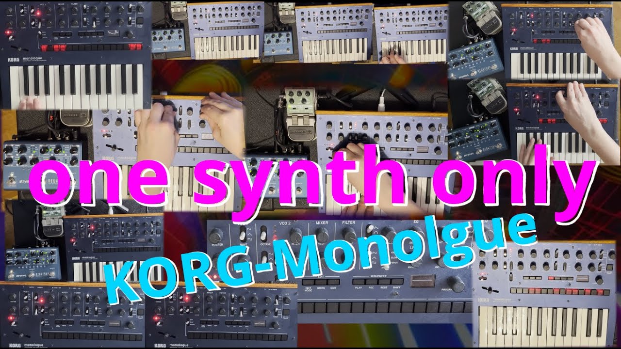 Korg monologue - groove jam - YouTube