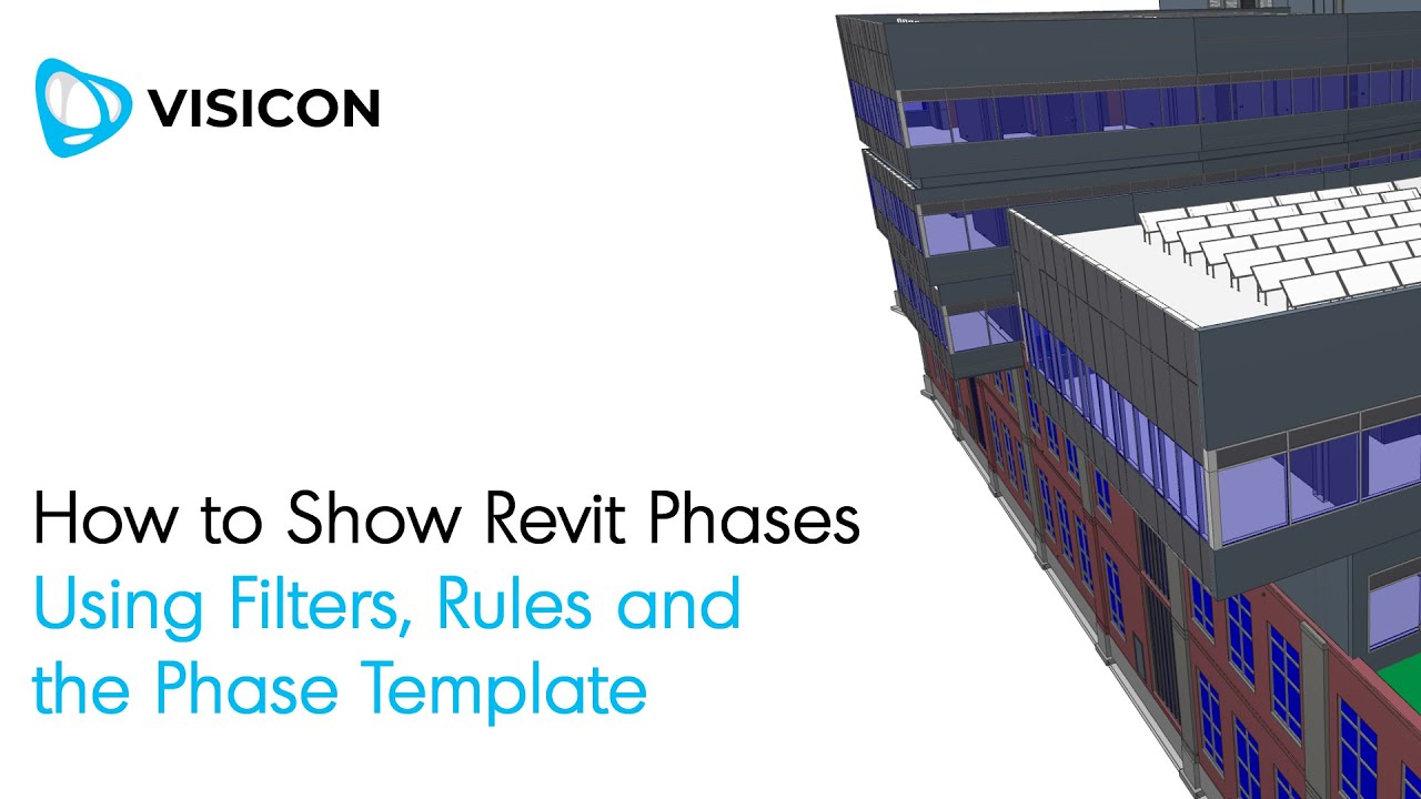 How to Show Revit Phase Filters in Visicon - YouTube