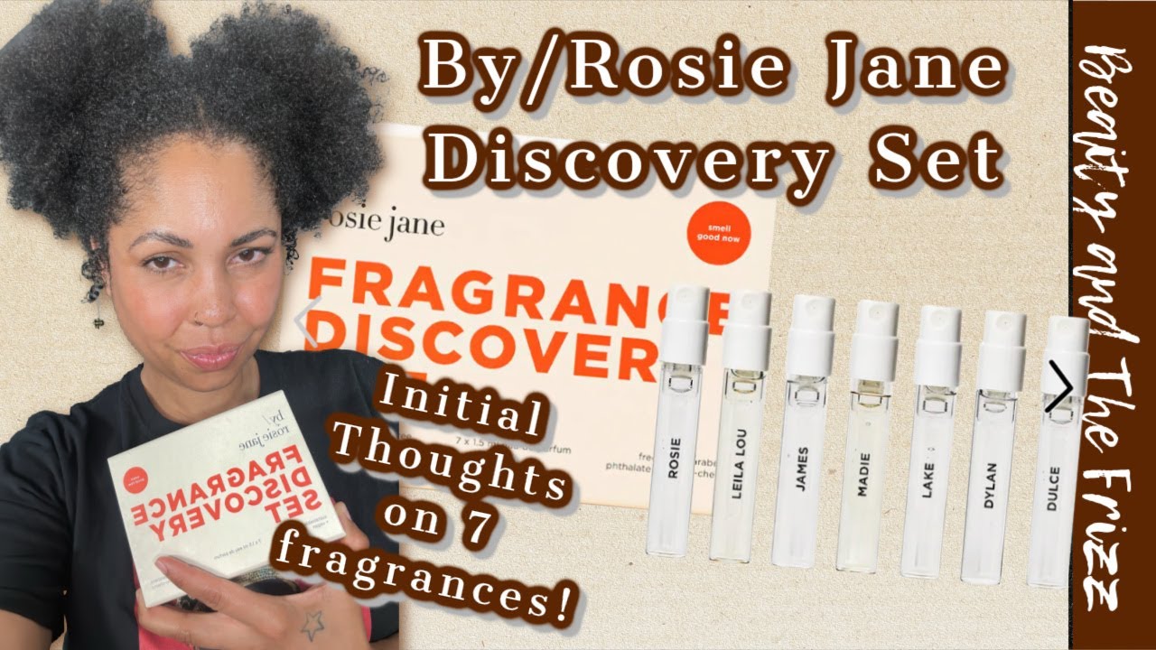 Rosie Jane Fragrance Discovery Set! First Impressions! ALL WINS? - YouTube