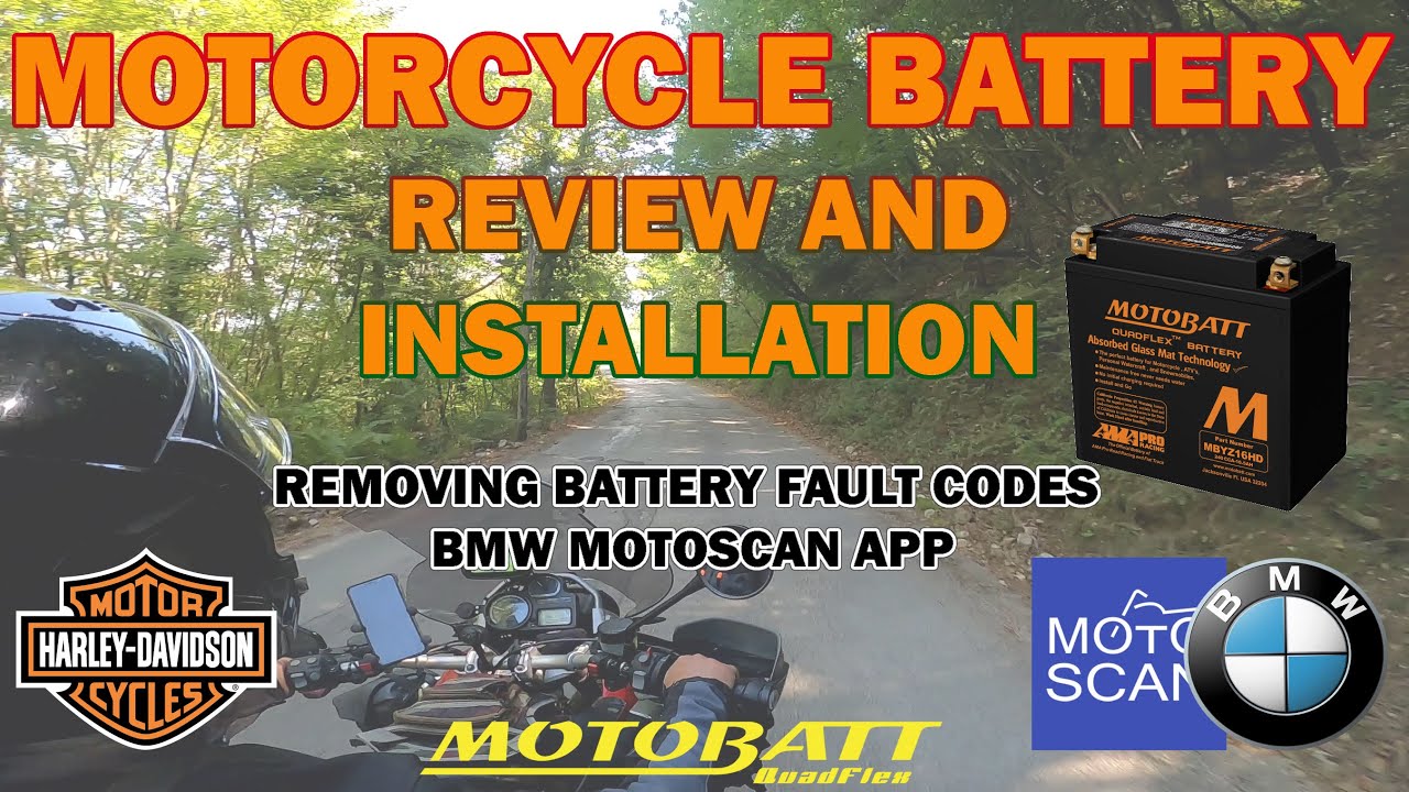 MOTORCYCLE BATTERY REVIEW & CORRECT INSTALLATION - MOTOBATT - 2 YEARS ...